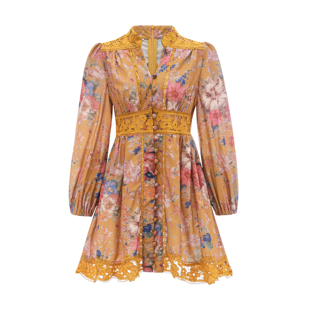 Sarita floral-print mini dress (US Only)