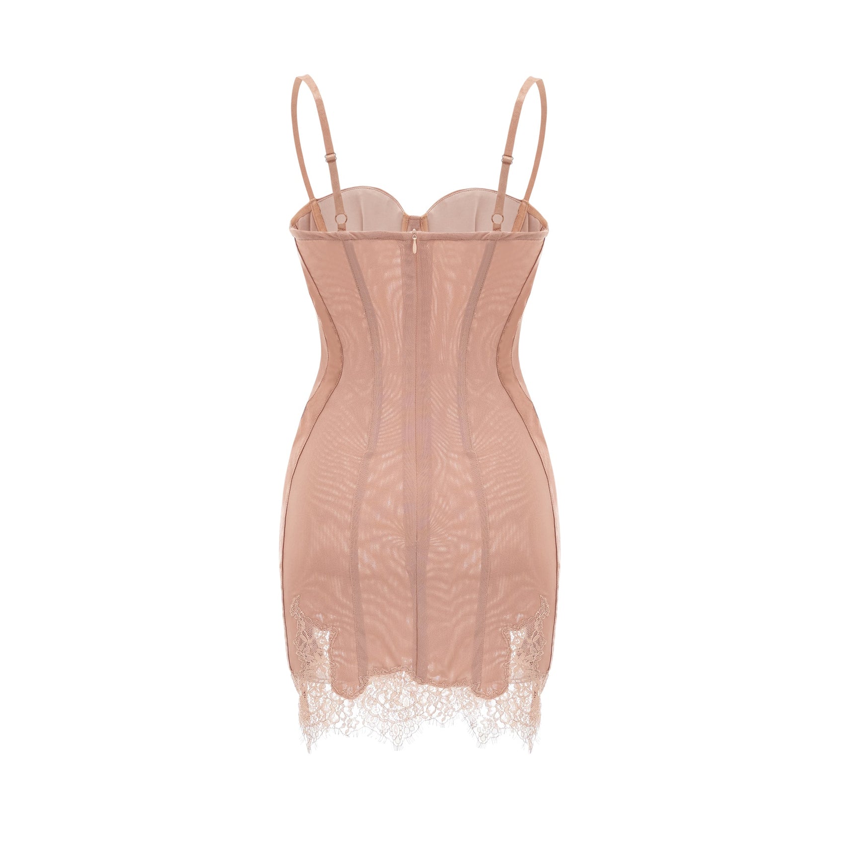 Coline bustier-style mini dress